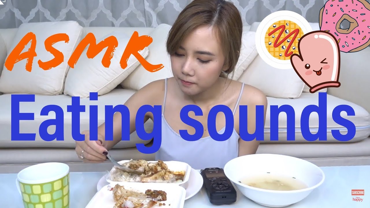 ASMR Eating Sounds | Eating Thai Foods | Mouth Sounds - YouTube