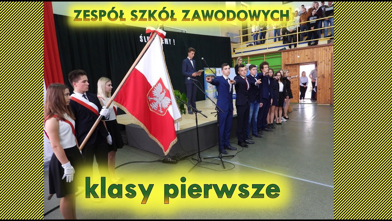Pierwsze klasy 2019/2020 w ZSzZ - Dynów. - YouTube