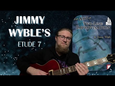 Jimmy Wyble's Etude 7 - Jazz Guitar Counterpoint | Solo Jazz Guitar ...