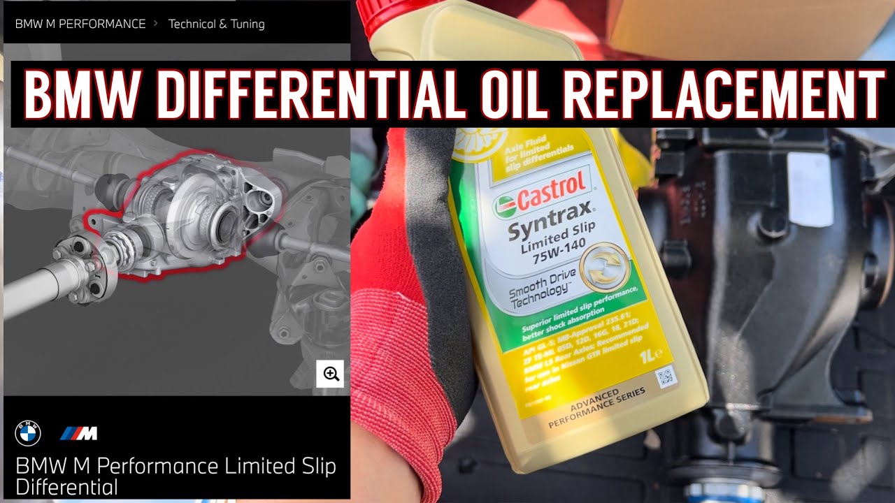 TIME FOR DIFFERENTIAL OIL CHANGE ON MY M PERFORMANCE LSD ! - YouTube