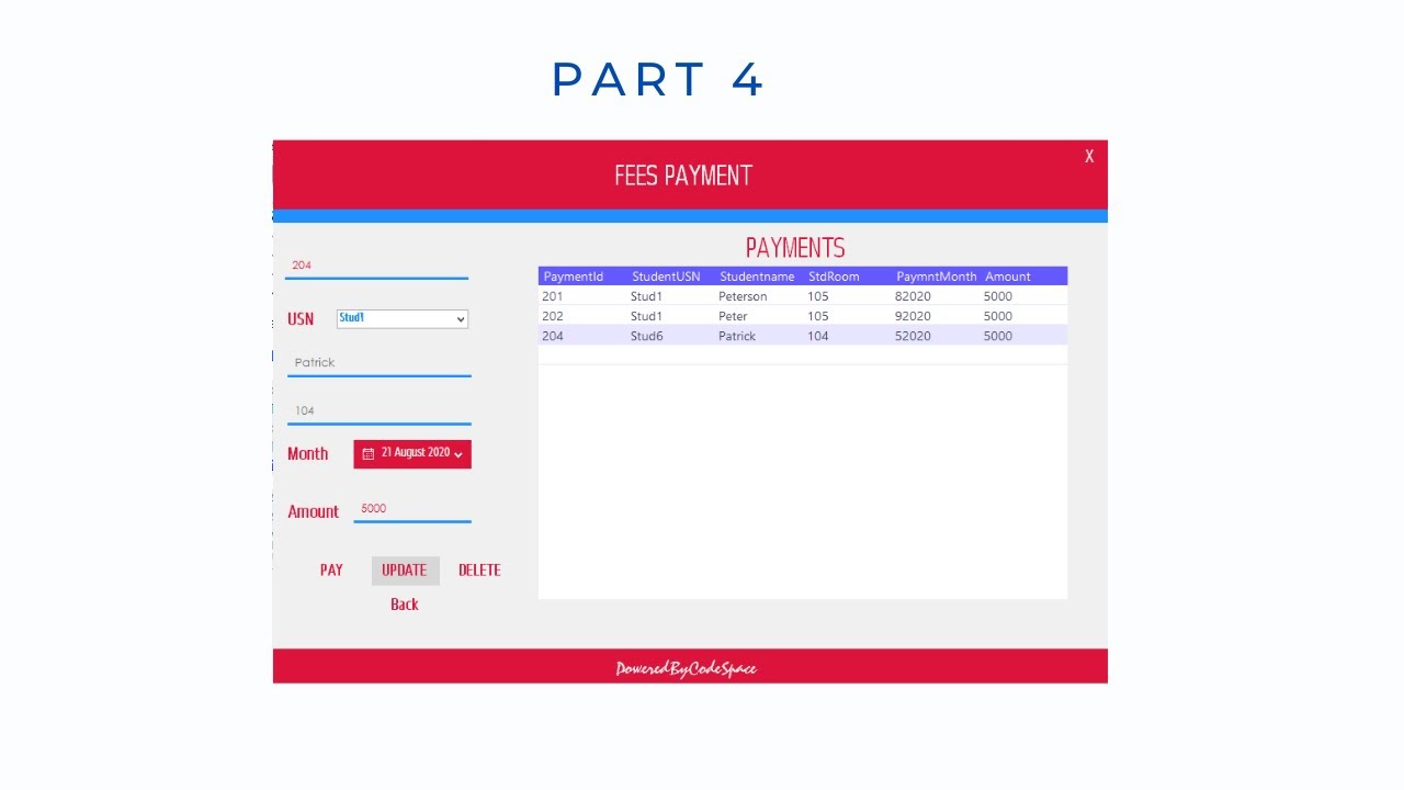 C# full project (Hostel Management System Part4) - YouTube