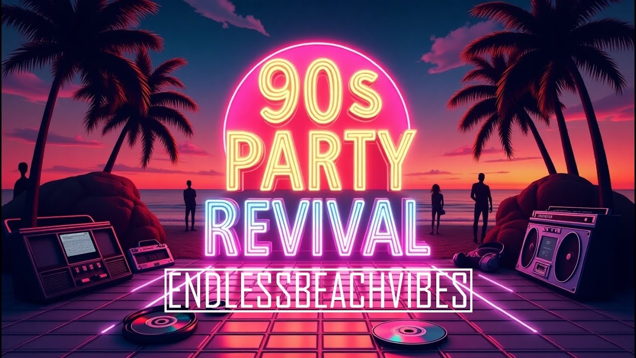 Beach Music - 90´s Party Revival - Beautiful Beach Views 4K - YouTube