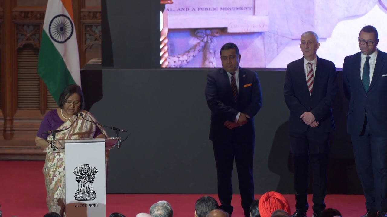 Speech of Mrs. Ruchi Ghanashyam, High Commissioner of India in UK on ...