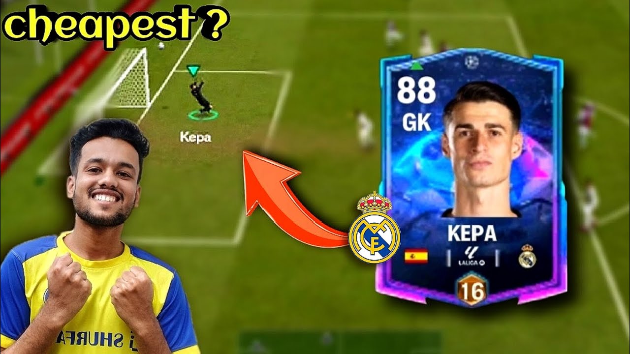 KEPA ARRIZABALAGA'S REVIEW || FC MOBILE GAMEPLAY 24 - YouTube