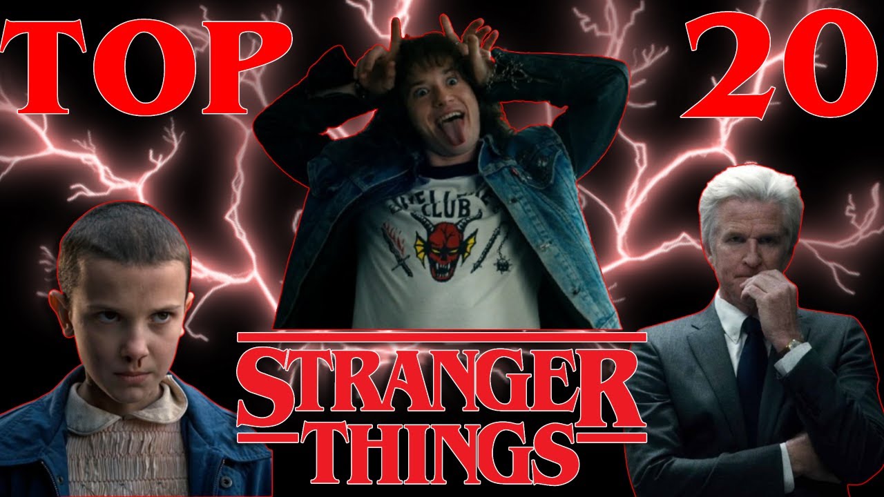 Top 20 Stranger Things Characters RANKED! - YouTube