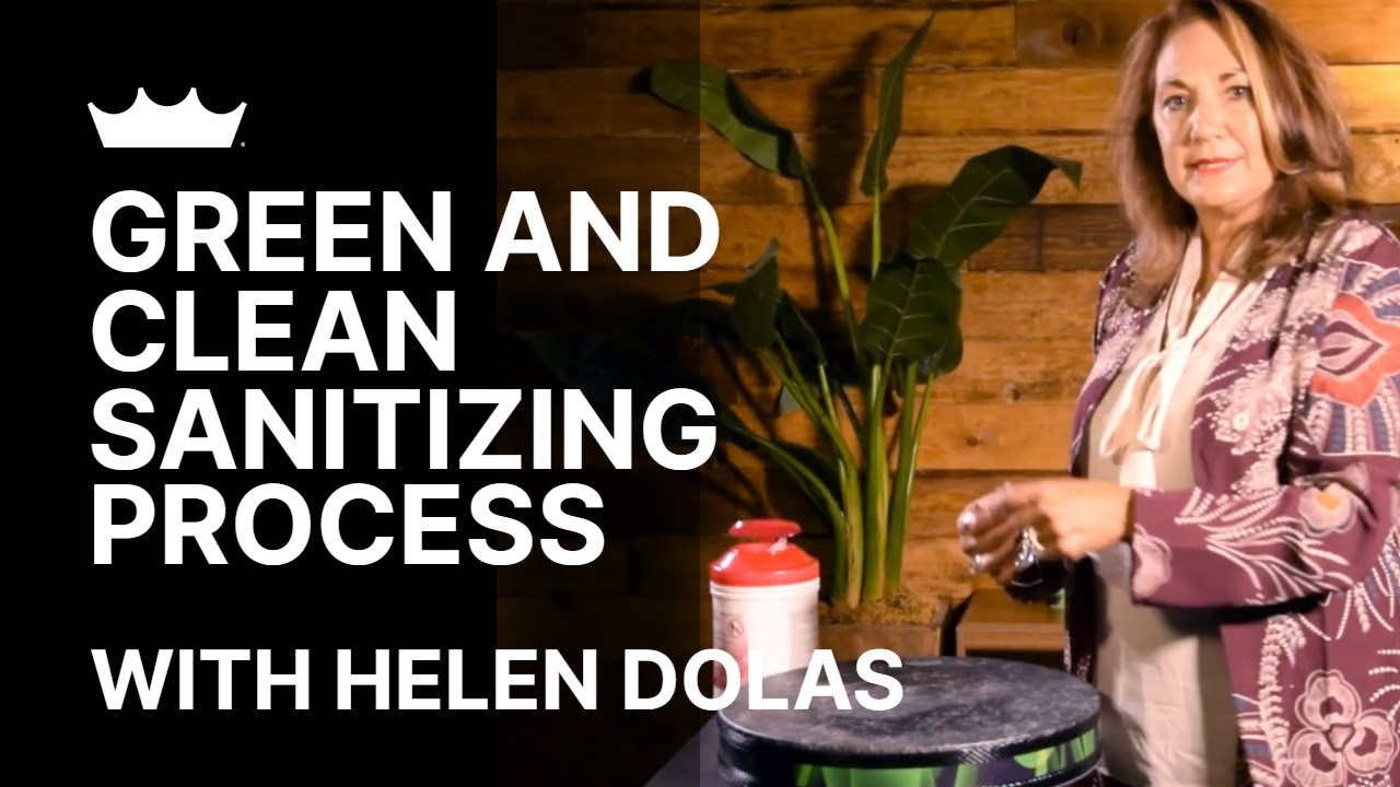 Green and Clean: Drum Sanitizing Process with Helen Dolas | Remo - YouTube