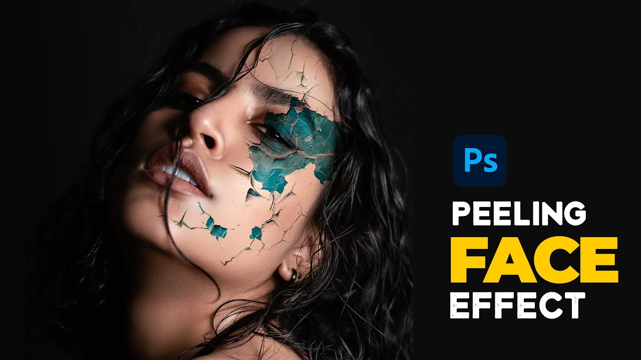 Add [Realistic] Peeling Effect to Photos Using Photoshop - YouTube