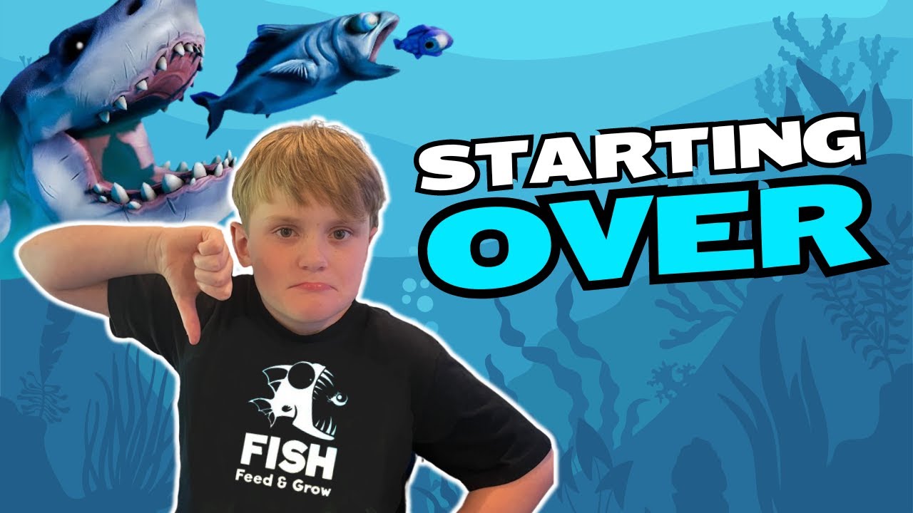 Feed And Grow Fish: Starting Over! - YouTube