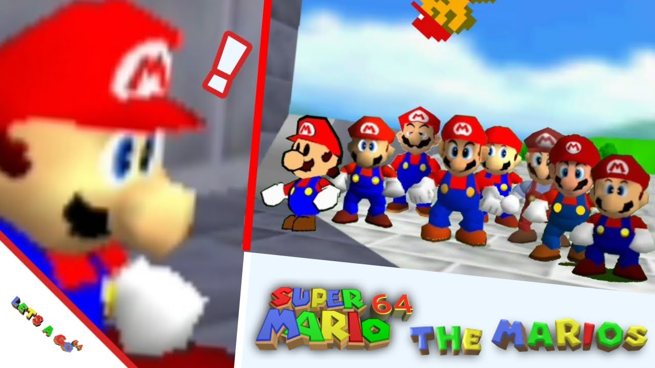 Super Mario 64 - The Marios - YouTube