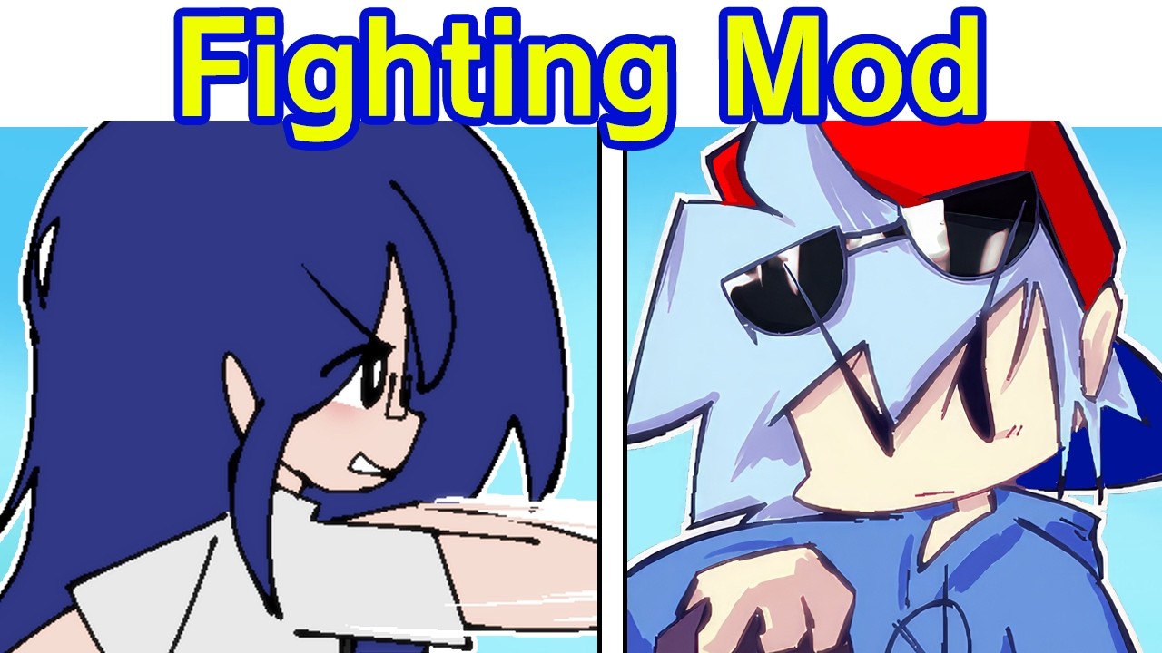 FNF Fighting Mod | Full Gameplay (Friday Night Fightin': TH2L) - YouTube