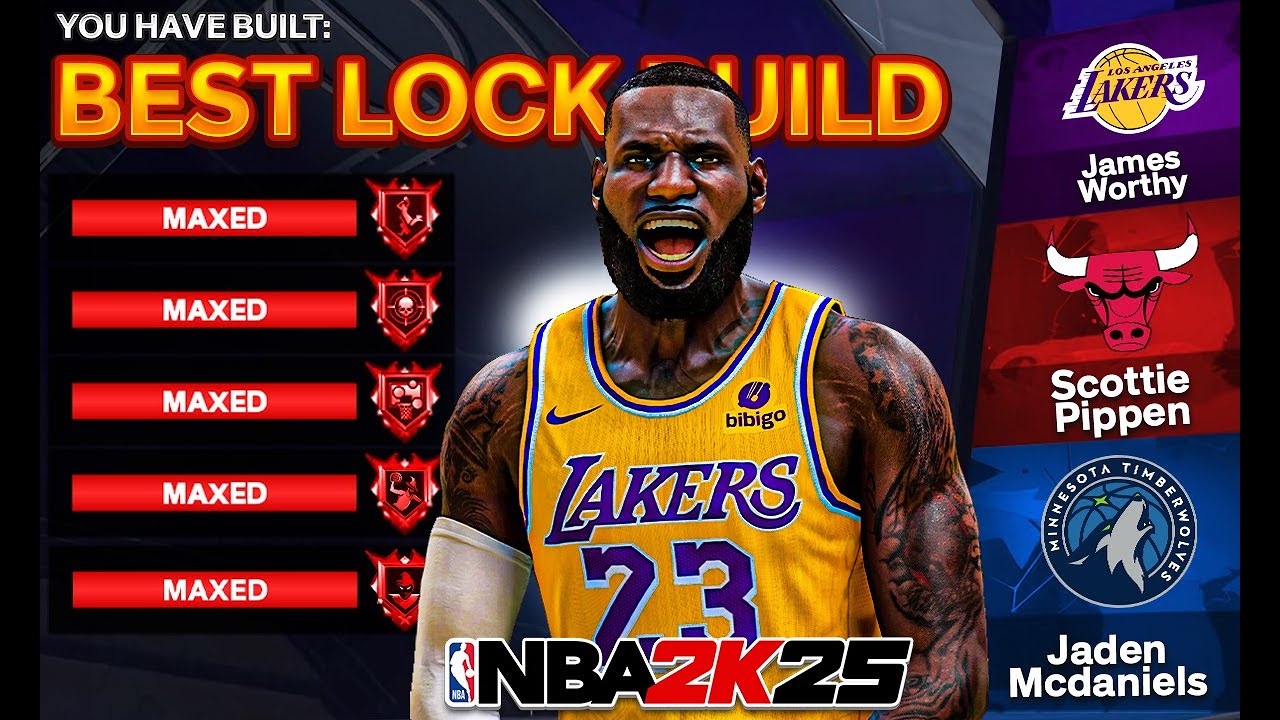 THESE LOCKDOWN BUILDS WILL MAKE YOU A GOD ON NBA 2K25!! THE 99 STEAL ...