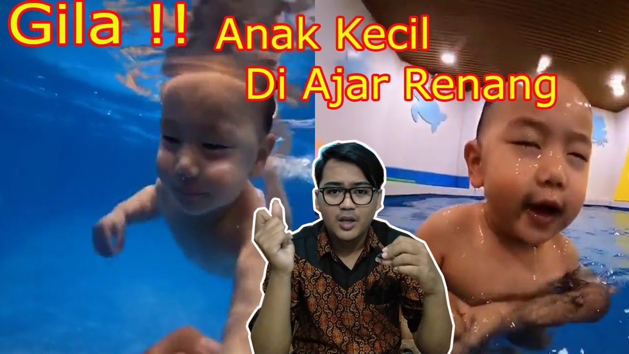 Anak Sekecil Itu Sudah Pandai Berenang !! Gokil - YouTube