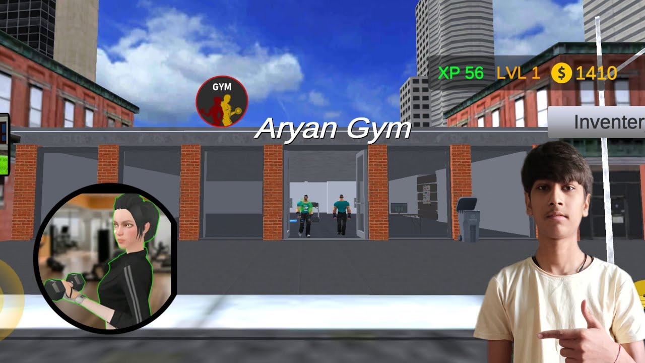 Body Building Tycoon 3D game play video #viral #video - YouTube