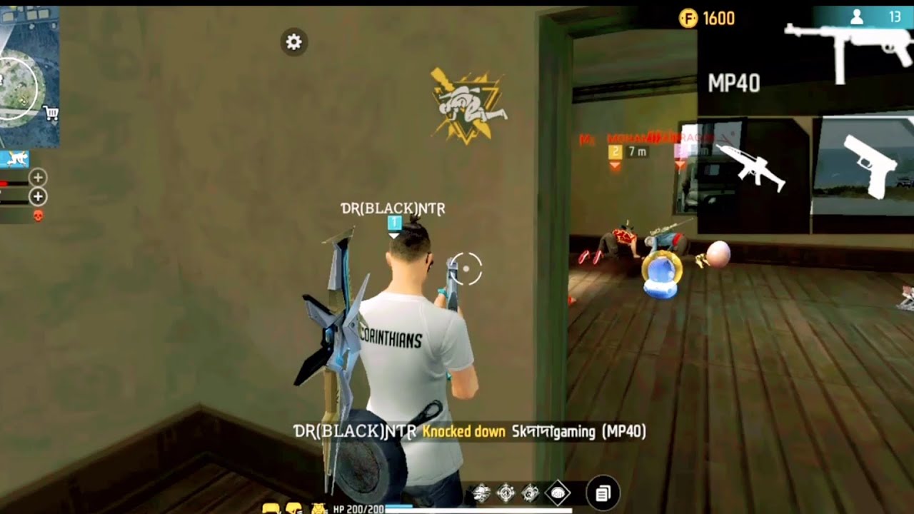 solo vs 13 One man army. bd player. robin vi. b2k lite free fire. - YouTube