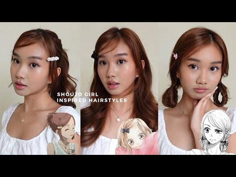shoujo girl inspired hairstyles 🌸(kimi no todoke, nana, ao haru ride, etc.)