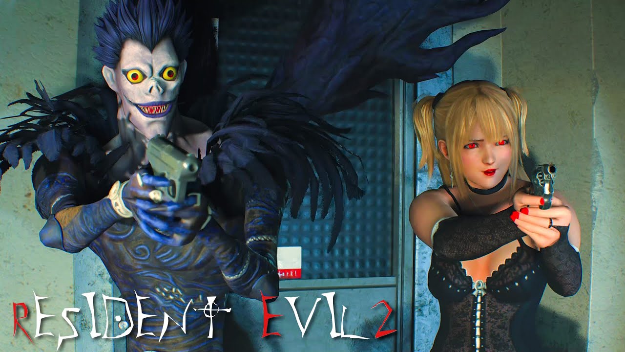 Ryuk & Misa Amane in Resident Evil 2 Remake - YouTube