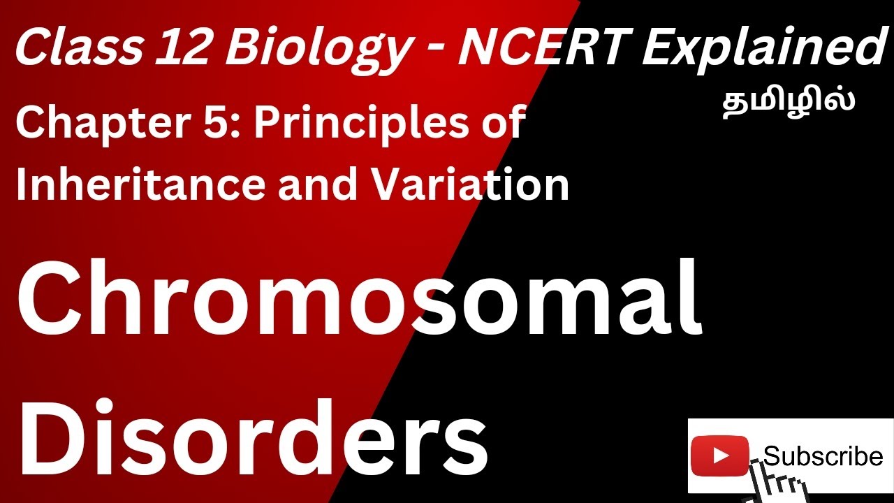 Chromosomal Disorders | Class 12 Biology | NCERT | Simply Educate ...