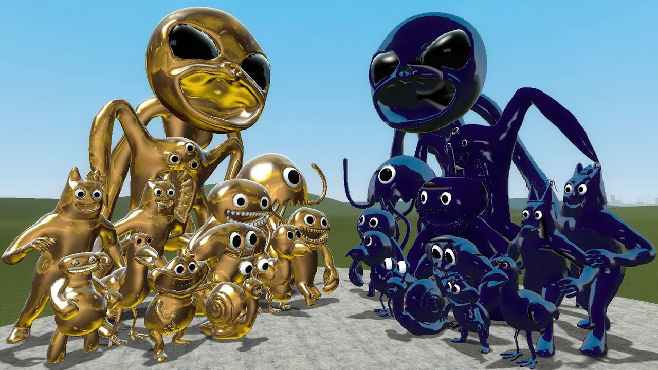 GOLDEN GARTEN OF BANBAN FAMILY VS WINDOW GARTEN OF BANBAN FAMILY In ...
