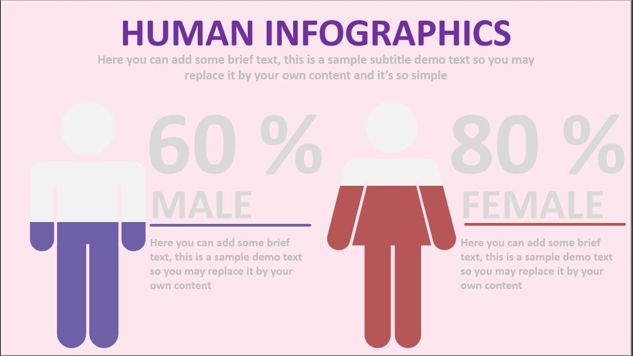 10 Create Human Infographics Powerpoint Design انفوجرافك بوربوينت - YouTube