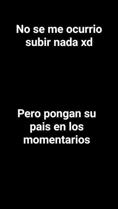 no s que poner de titulo - YouTube