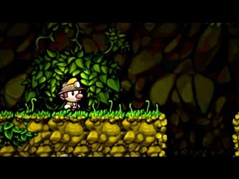 Spelunky - PS3 and Vita Launch Trailer - YouTube