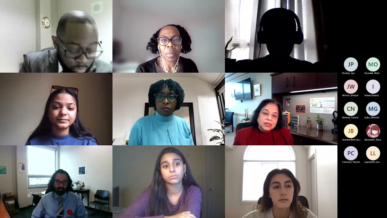 Student Advisory Committee Meeting - November 3rd, 2021 - YouTube