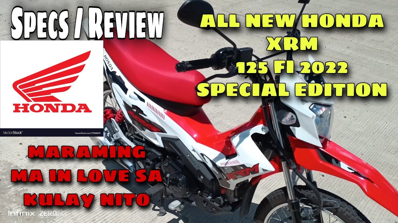 ALL NEW HONDA XRM 125 FI 2022 | SPECS REVIEW - YouTube