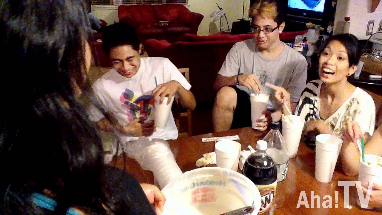 Aha Vs. Food - Root Beer Float Challenge - YouTube