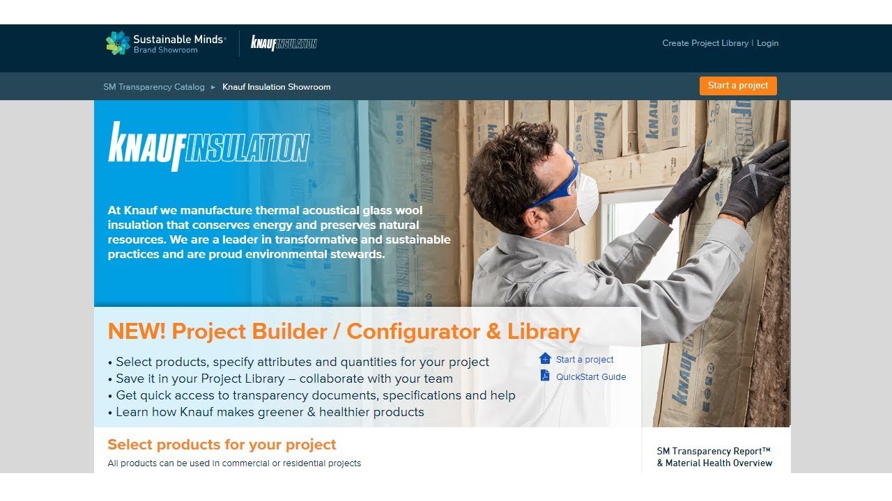 Project Builder / Configurator & Library Makes Product Transparency ...