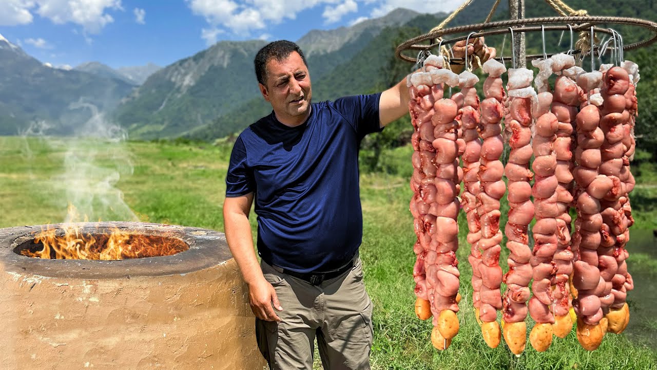 Unique Azerbaijani Dish Made from Turkey Testicles - YouTube