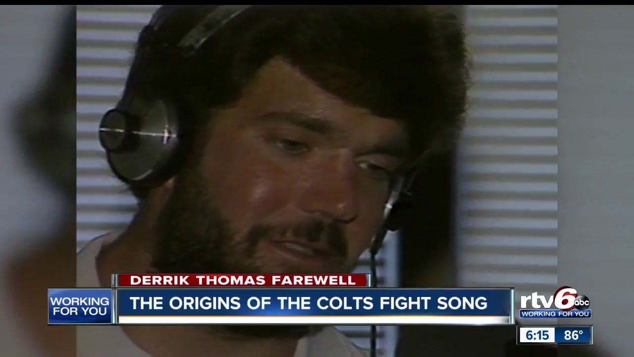 Derrik Thomas Farewell: Derrik talks with a young Jim Irsay about the ...