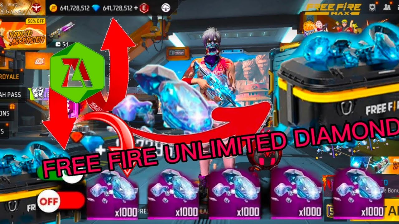 free fire diamond 💎💎 hack unlimited diamond hack obb47 working in free ...