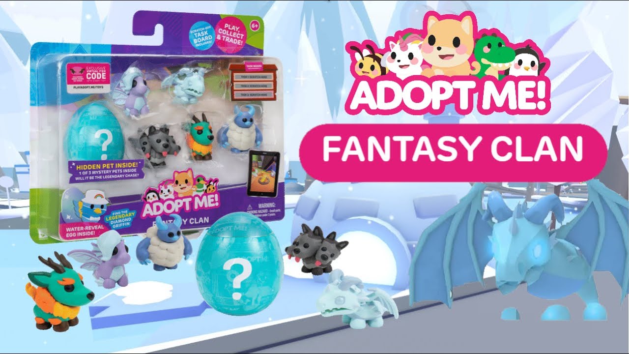 Adopt Me! S2 Fantasy Clan Multipack Unboxing - YouTube