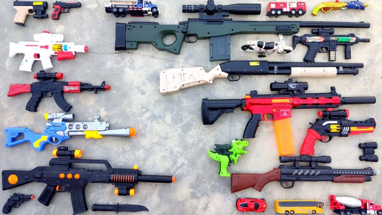 Mainan Tembak Tembakan Max Gun, Nerf Gun, Shot Gun, Awm Sniper ...