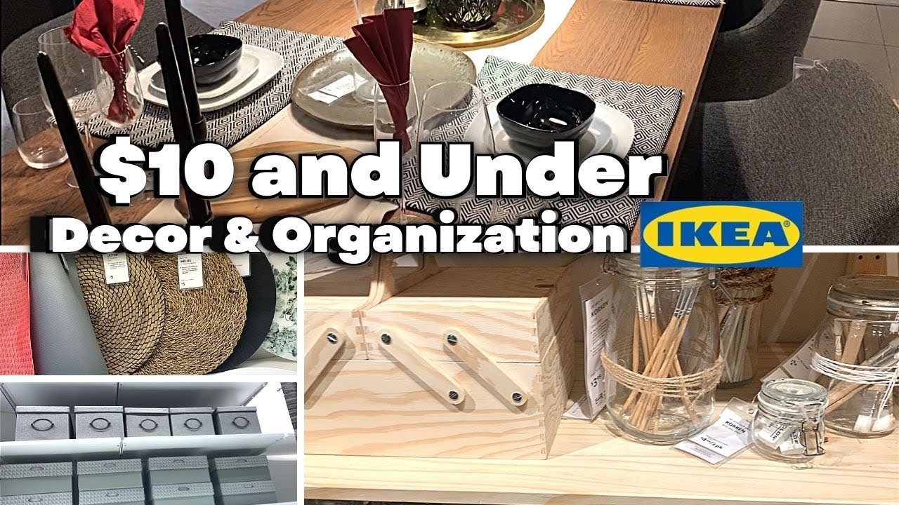 $10 and Under Ikea Must Haves for Home Organization and Decor | Top ...