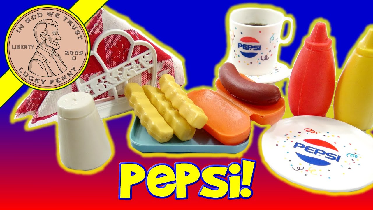 Pepsi Little Cook's Kids Party Mini Food Set - YouTube