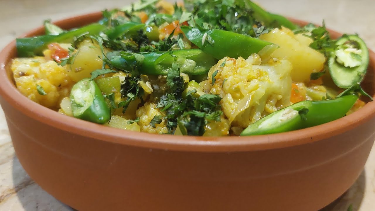 taka tak sabzi | dhaba style sabzi/vegetable| takatak mix vegetable ...