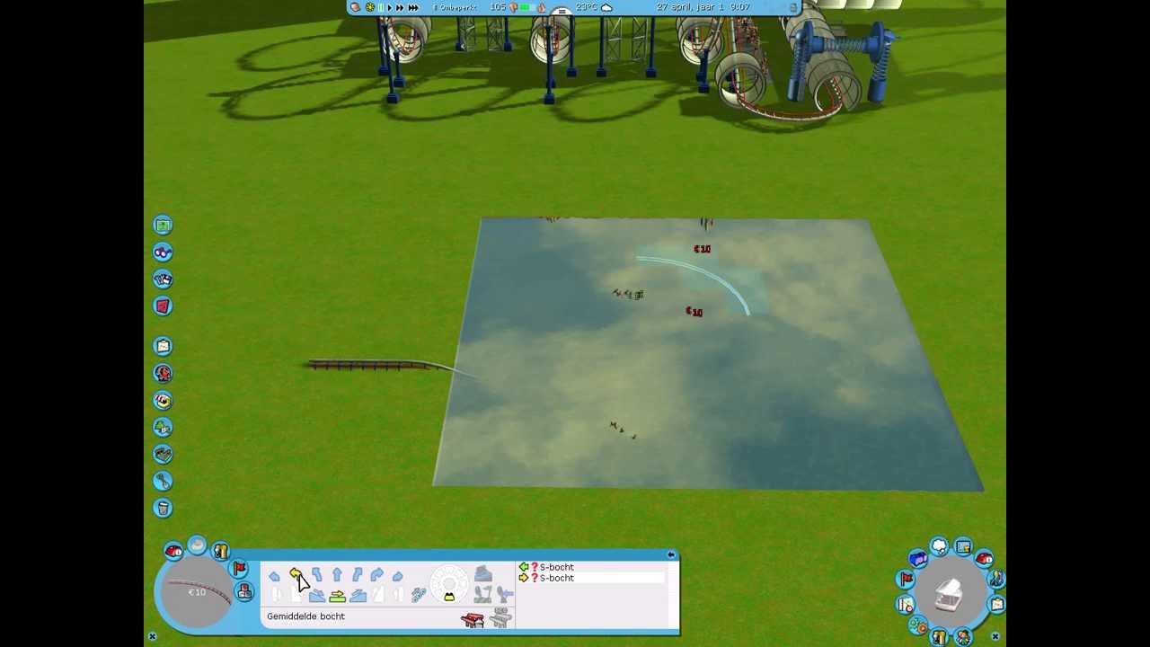 [TUT] How to build in water in RCT3 - YouTube