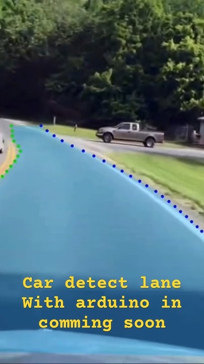 Car detect lane using AI and arduino- part 1 - YouTube