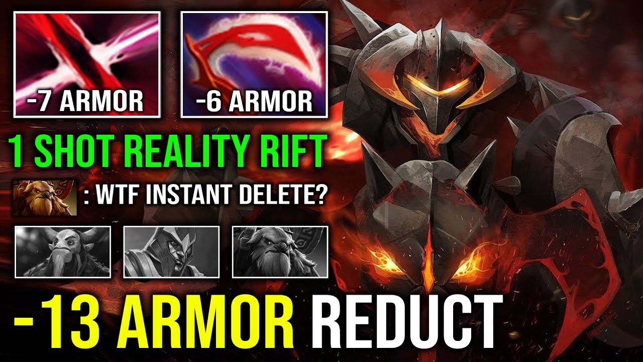 WTF IMBA MID HERO 1 Shot Desolator Reality Rift 13 Armor Reduction ...