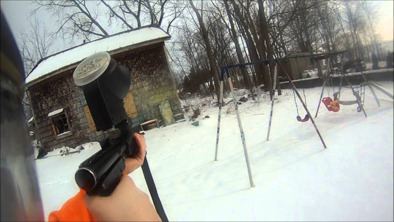 Tippmann Pro Lite on liquid co2 - YouTube