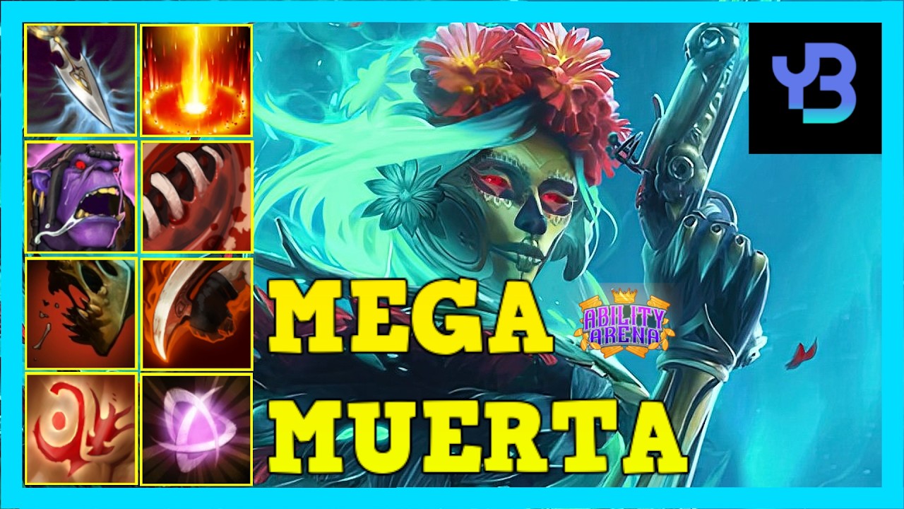 MEGA BUFFED Muerta!! Ability Arena Dota 2 [Invoker] - YouTube