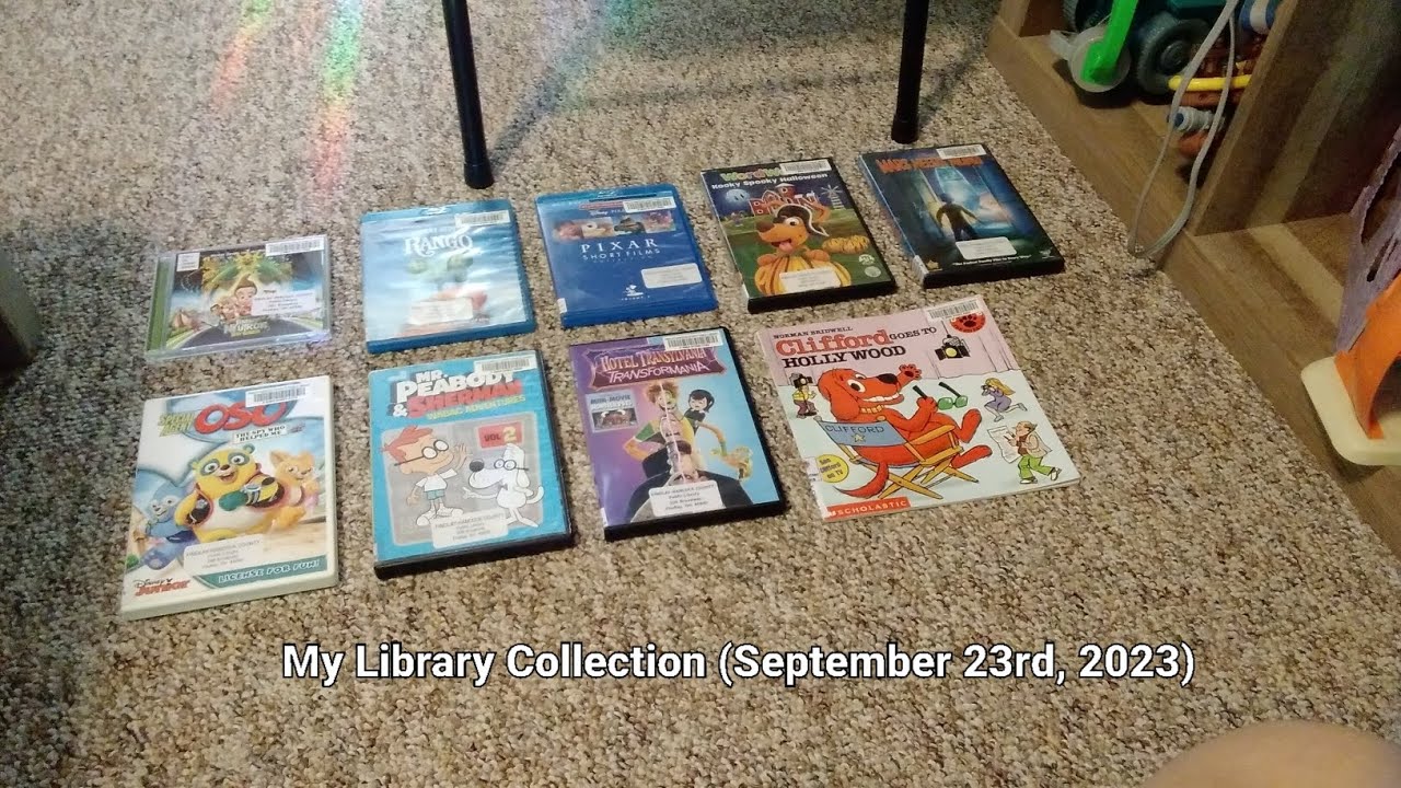 My Library Collection (September 23rd, 2023) - YouTube