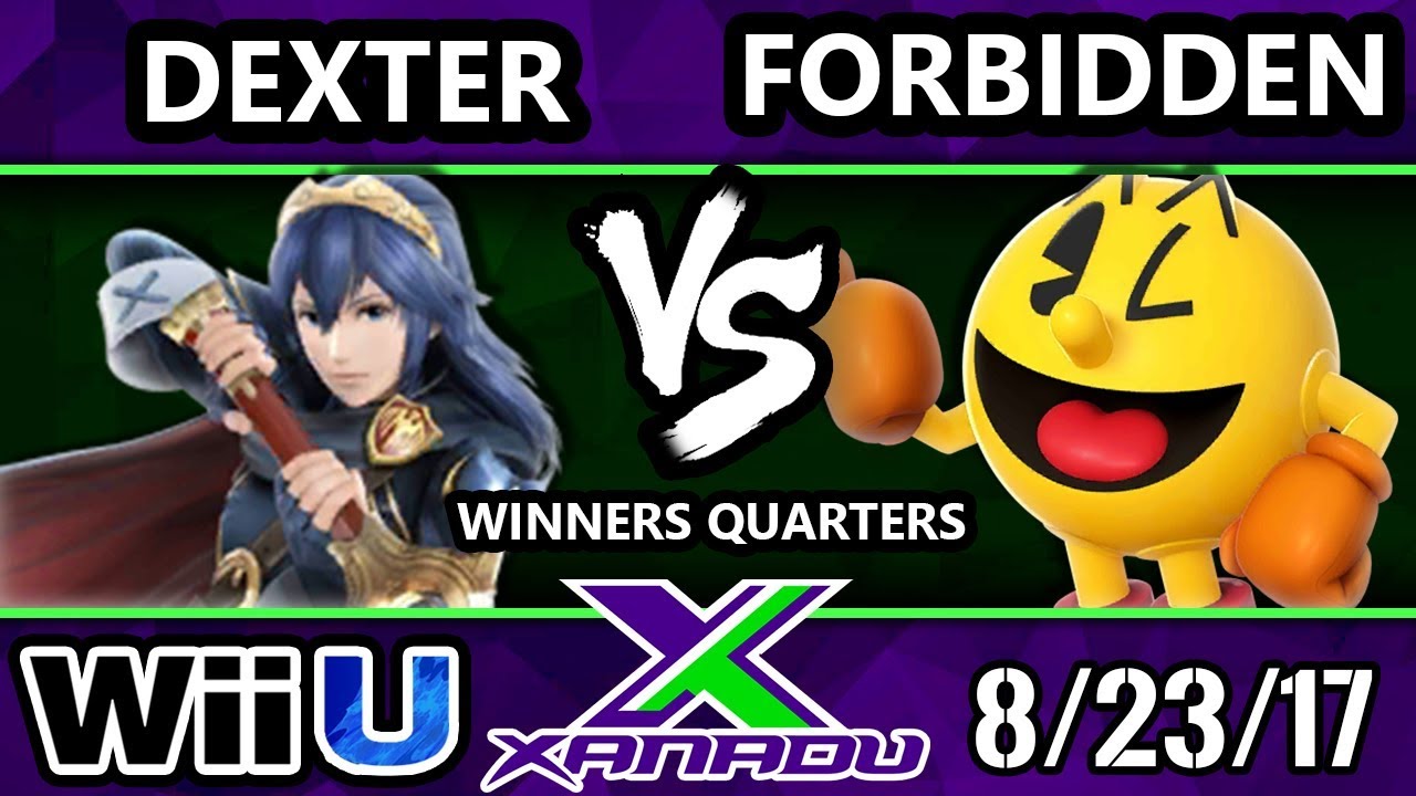 S@X 216 - Dexter (Lucina) Vs. Forbidden (Pac-Man, Corrin) - SSB4 ...