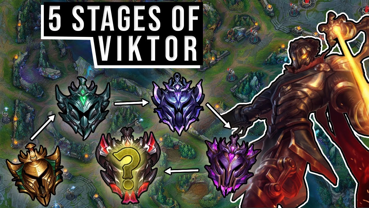 5 Levels of Viktor Gameplay (Unranked To Challenger) - YouTube