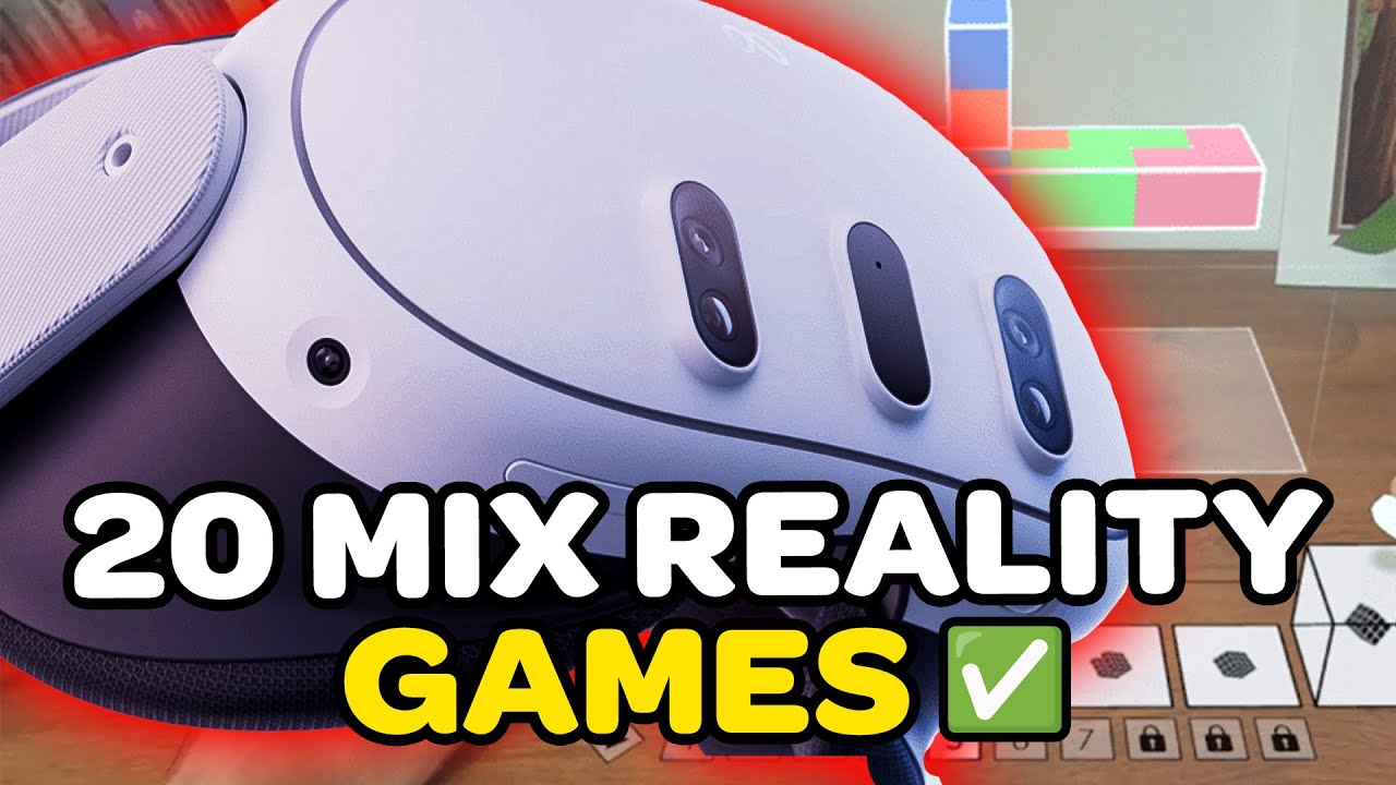 Mixed Reality Meta Quest 3 - Play These Games On Your Quest 3! - YouTube