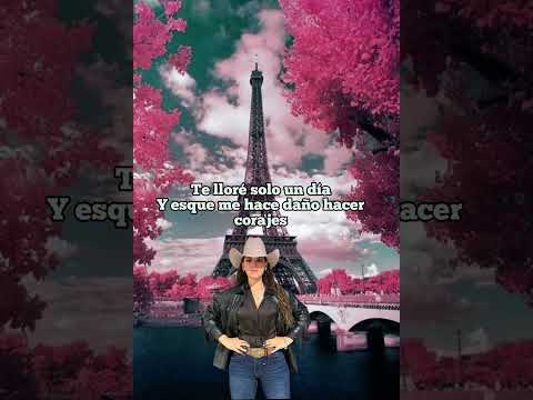 Diana Laura Video Lyric Te llore solo un día Letras 
