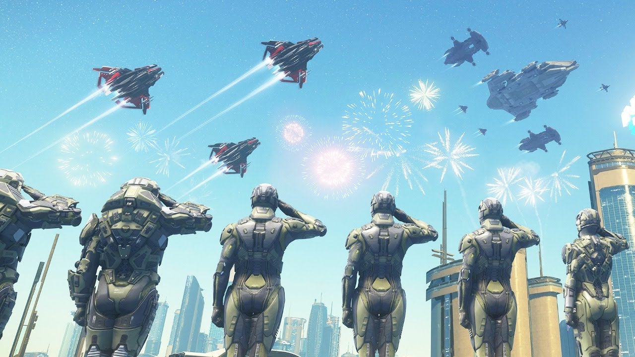 FIRST LOOK - Biggest Warship Fleet Ever Assembled - Ships Tour | Star ...