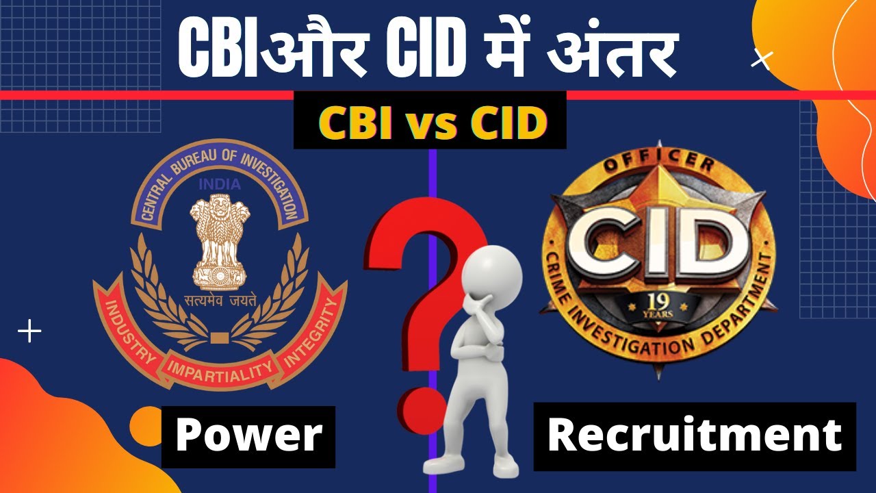 CBI : Power, Uniform, Recruitment in Hindi || Difference between CBI ...