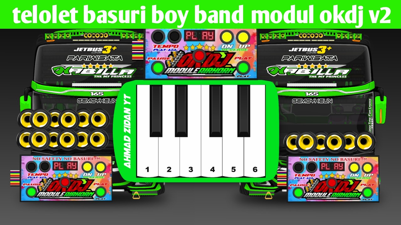 Telolet Basuri Boy Band Modul Okdj V2 || Pianika Basuri - YouTube